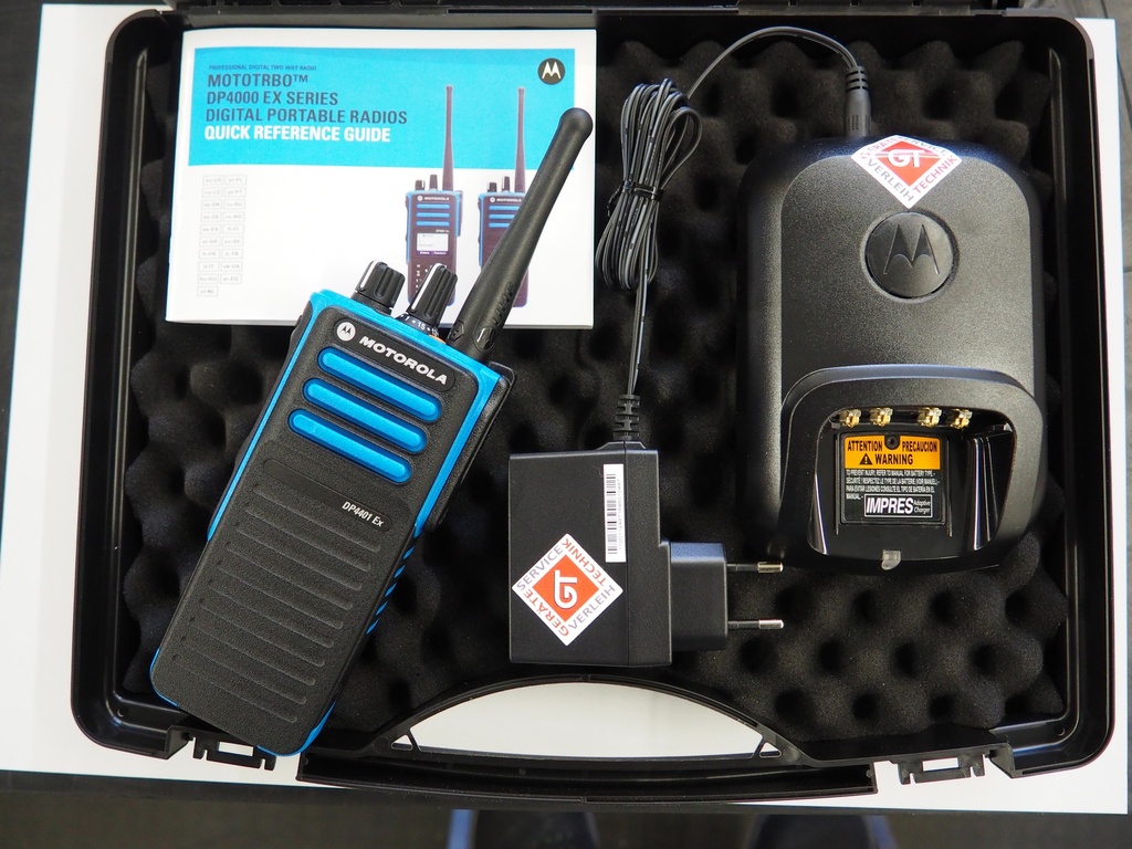 Handfunkgerät, 32-Kanal, UHF, ATEX IECEx, Motorola, DP4401 EX | GTD